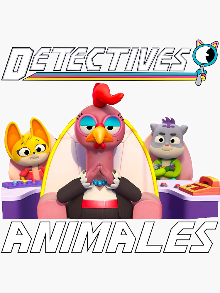 "ANIMAL DETECTIVES!!" Stickerundefined by ZerumenArt | Redbubble