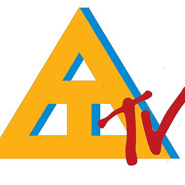 "Triangle Fraternity TV Logo " Sticker for Sale by VirginClubs | Redbubble