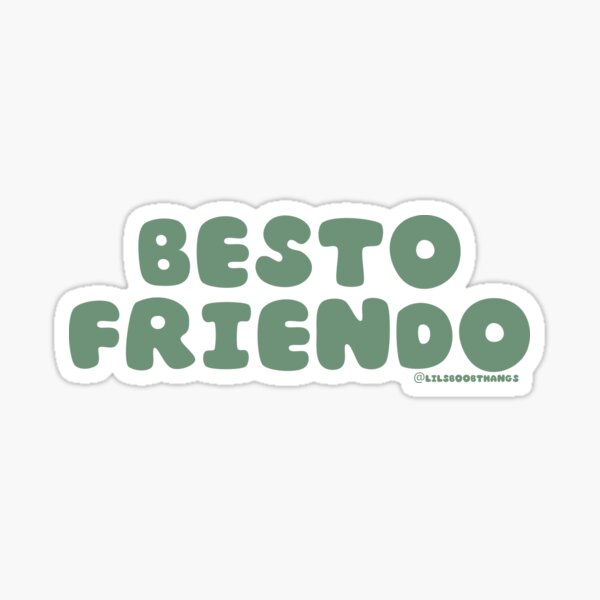"Besto Friendo, v18a | @lilsboobthangs" Sticker for Sale by ...