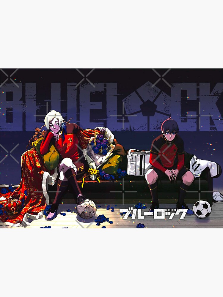 "Bluelock Michael Kaiser X isagi yoichi" Sticker for Sale by Kenma-K ...