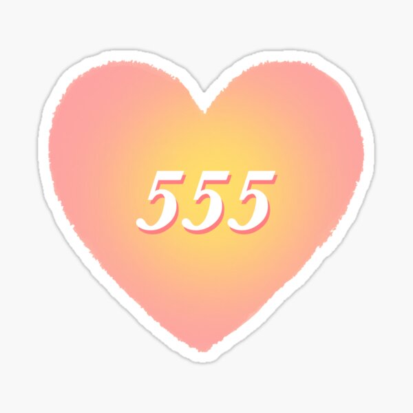 "555 angel sticker" Sticker for Sale by markleeluvr420 | Redbubble