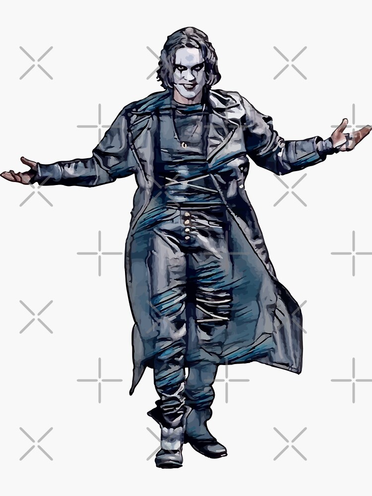 "The CROW for the movie fans" Sticker for Sale by Naumovski | Redbubble