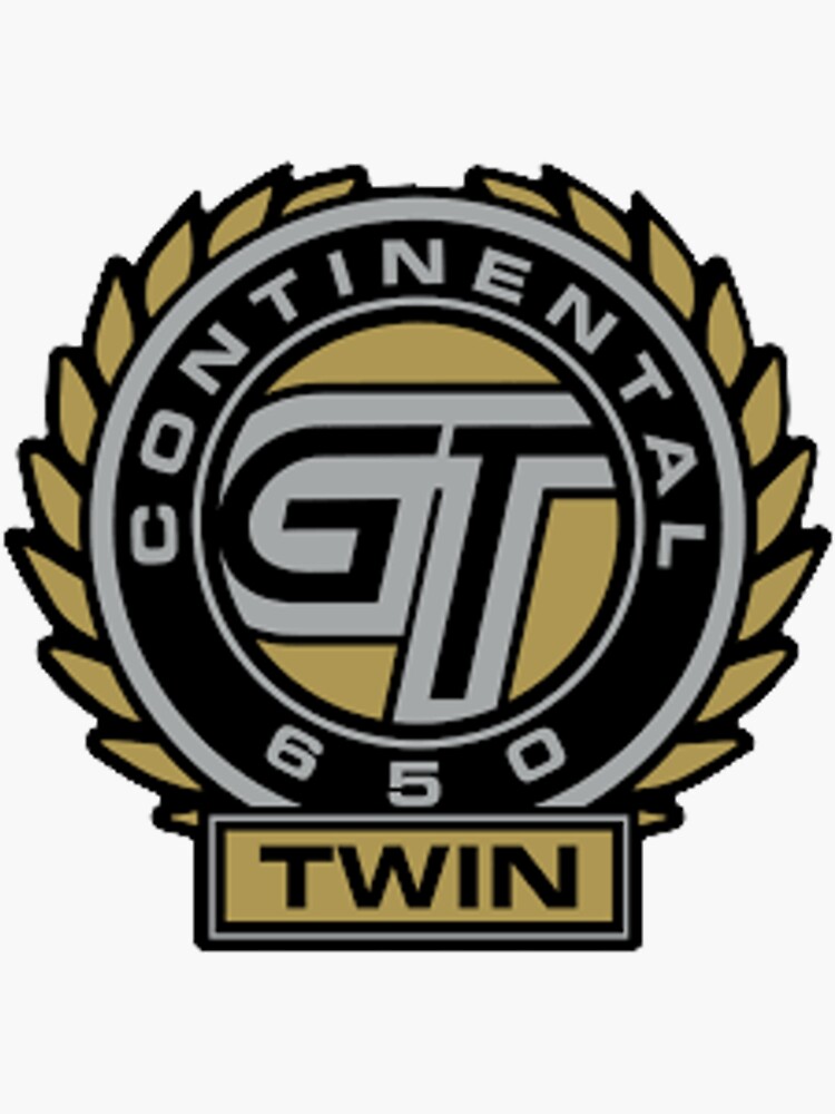 "Royal Enfield GT650 ,Motorcycle Memorabilia Series " Sticker for Sale ...