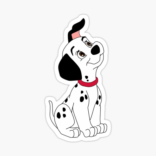 "101 Dalmatians" Sticker for Sale by ClothingCharl | Redbubble
