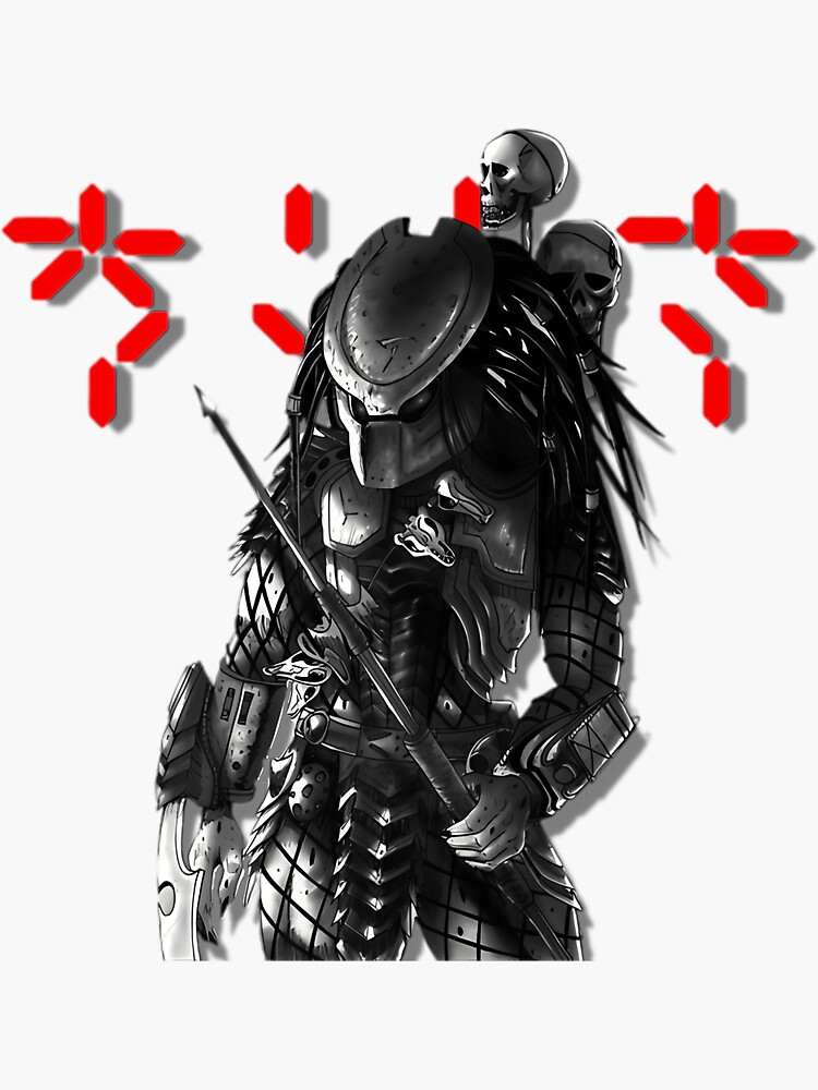 "Predator Predator Countdown" Sticker for Sale by TrevinoNutters ...