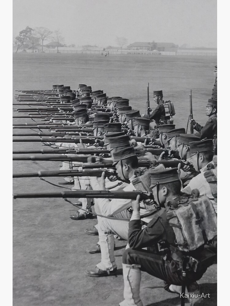 "Japanese Soldiers in the 1900's " Poster for Sale by Kaixiu-Art ...