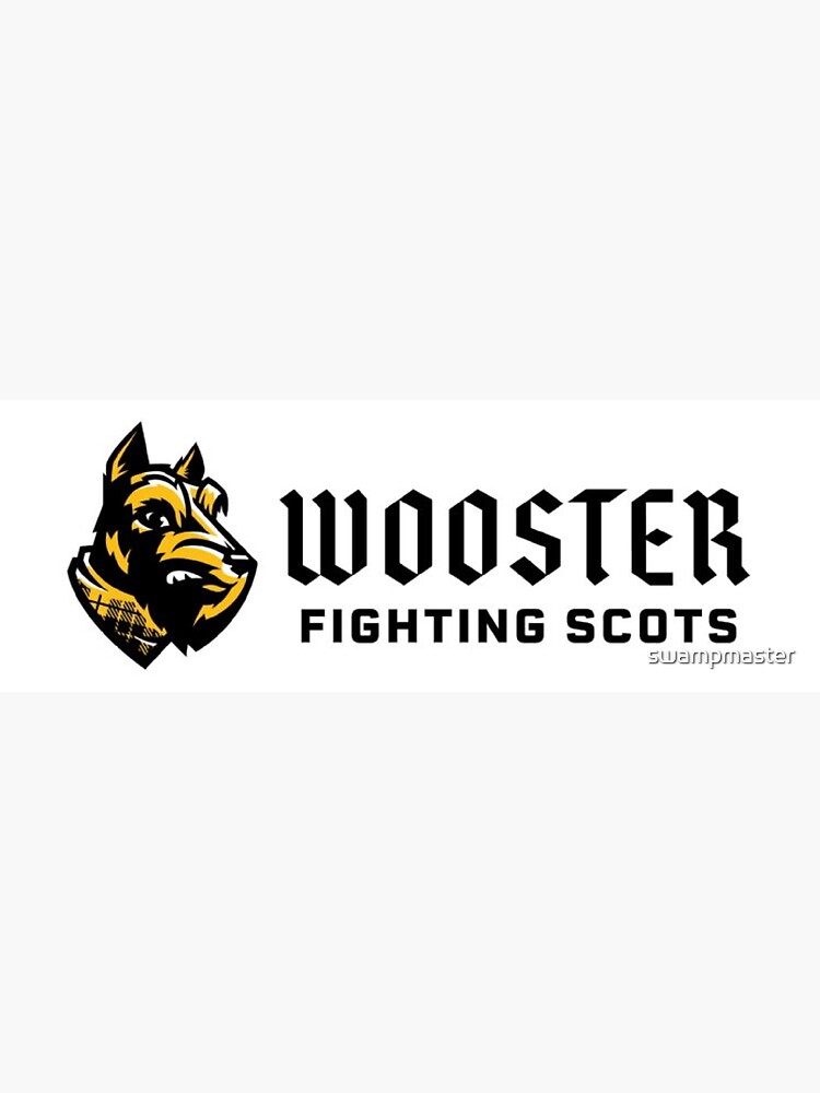 "College of Wooster fighting scots" Sticker for Sale by swampmaster ...
