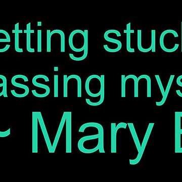 "Mary Earps ~ I love getting stuck in and embarrasing myself" Sticker ...