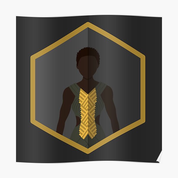 "Nakia Character Icon Fanart" Poster for Sale by TheLivingEthan | Redbubble