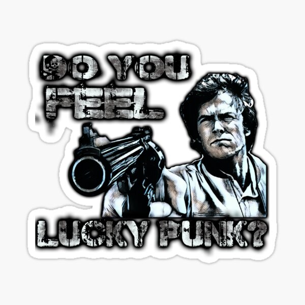 "Dirty Harry" Sticker by JTK667 | Redbubble