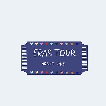 "Eras tour" Sticker for Sale by cranberryrose22 | Redbubble