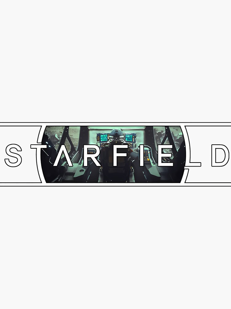"Starfield - Cockpit" Sticker for Sale by shenitasarkisi | Redbubble