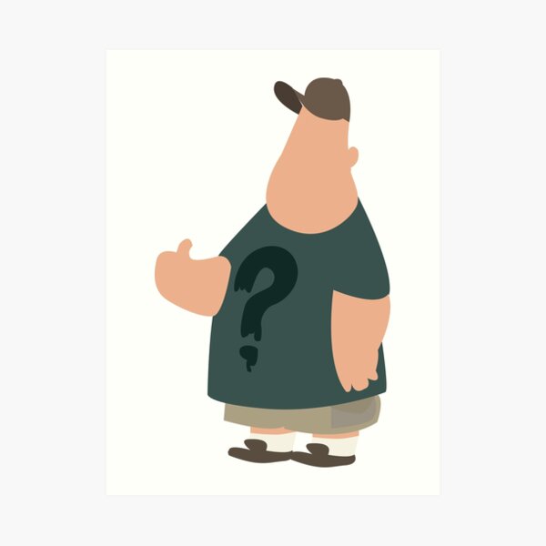 "Soos | Gravity Falls" Art Print for Sale by WilliamBourke | Redbubble