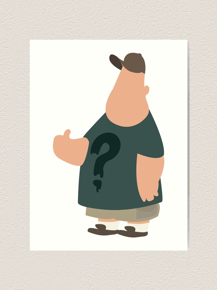 "Soos | Gravity Falls" Art Print for Sale by WilliamBourke | Redbubble
