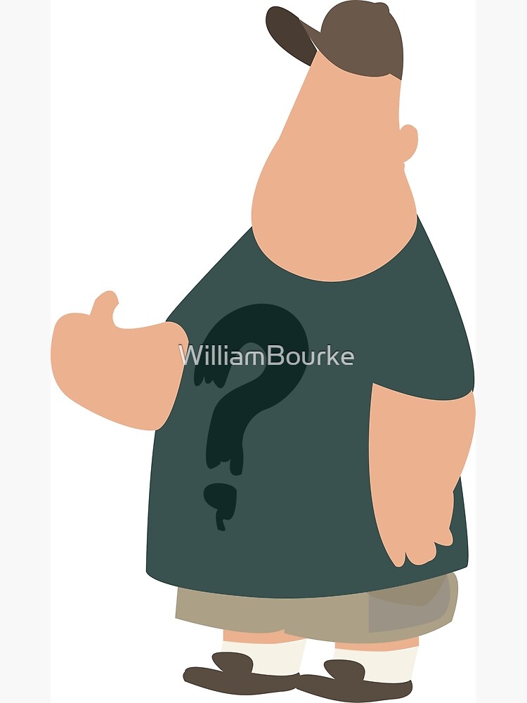 "Soos | Gravity Falls" Art Print for Sale by WilliamBourke | Redbubble