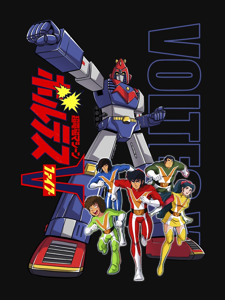 "ROBOT VOLTES V JAPAN VOLTES V" Classic T-Shirt for Sale by macleandana ...