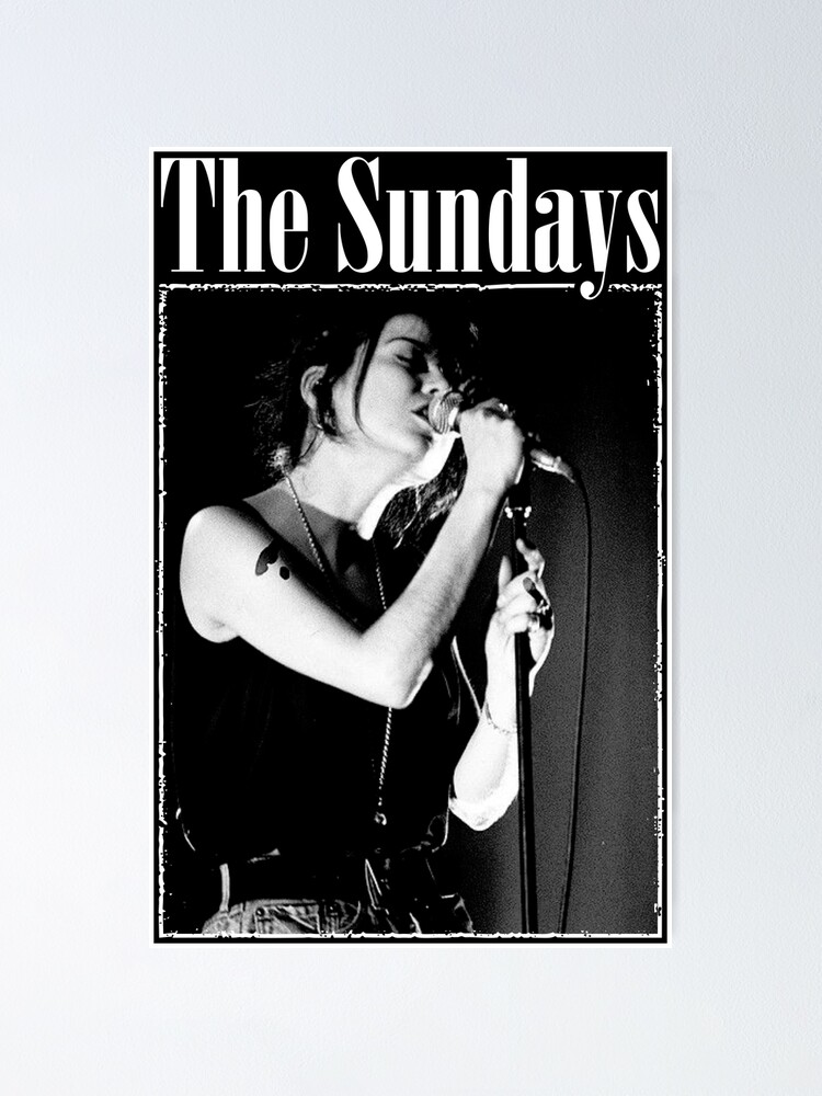 "THE SUNDAYS BAND" Poster for Sale by ElvieWeber | Redbubble