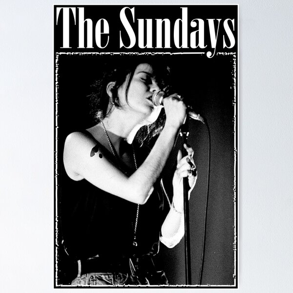 "THE SUNDAYS BAND" Poster for Sale by ElvieWeber | Redbubble
