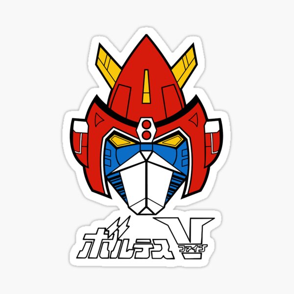 "Chōdenji Machine Voltes V " Sticker for Sale by NowakRolando | Redbubble