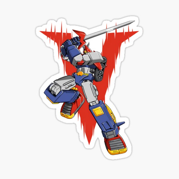 "Voltes V t " Sticker for Sale by NowakRolando | Redbubble