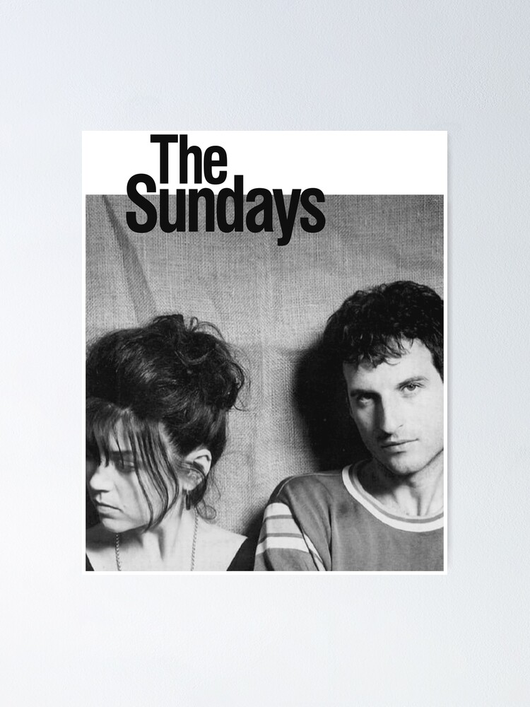 "THE SUNDAYS BAND" Poster for Sale by BillieSchinner | Redbubble