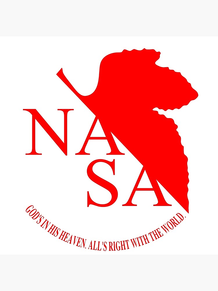 Lámina fotográfica «NASA = NERV» de dishess | Redbubble