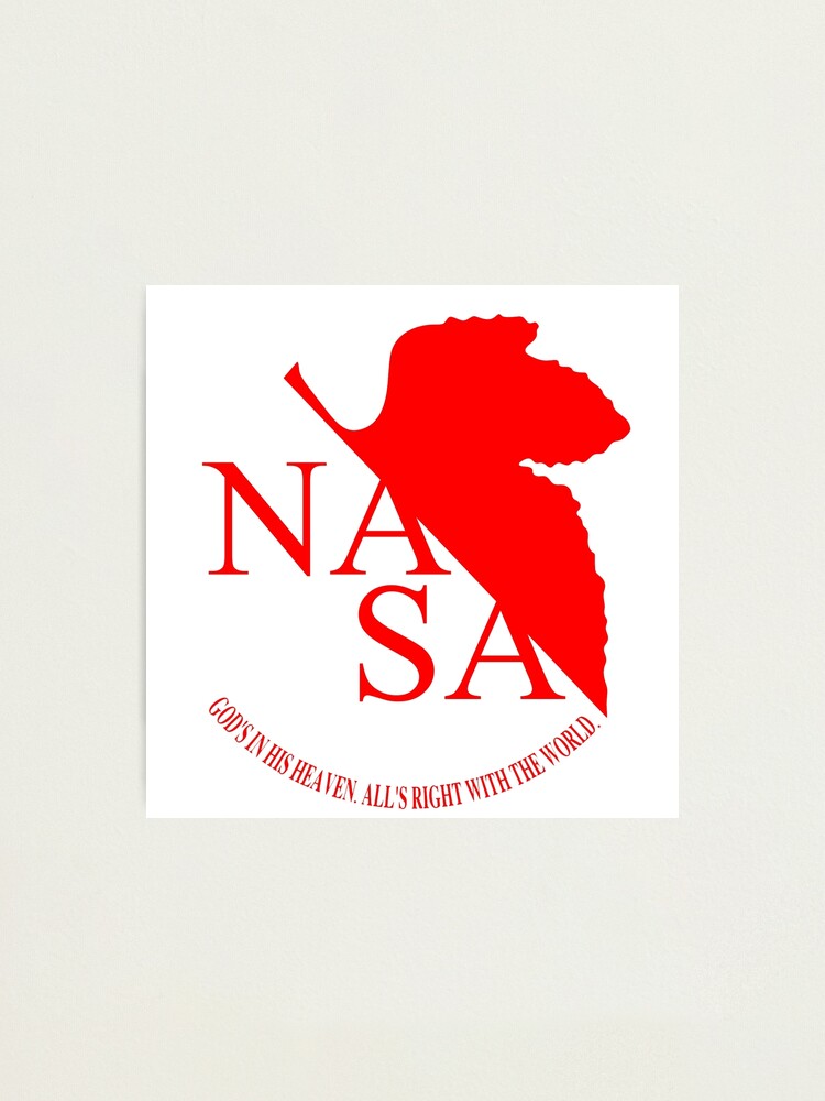 Lámina fotográfica «NASA = NERV» de dishess | Redbubble