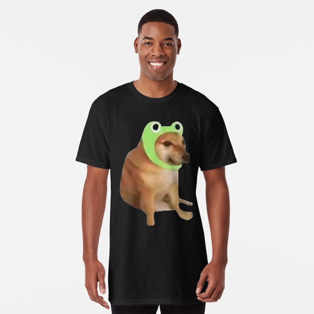 "Cheems frog hat" Sticker for Sale by masinibobus | Redbubble