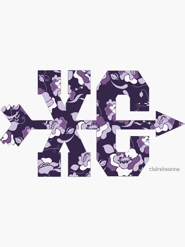"xc" Sticker for Sale by clairekeanna | Redbubble
