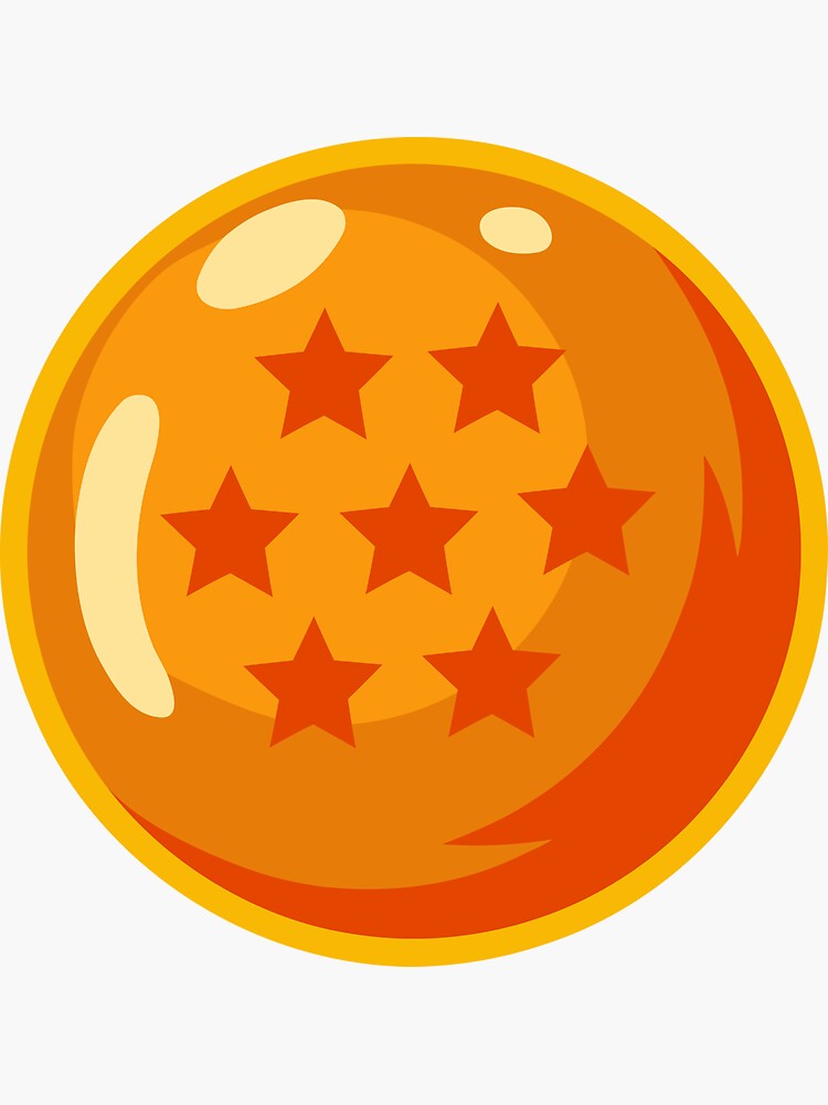 "Seven Star Dragon Ball" Sticker for Sale by InfinityTone | Redbubble