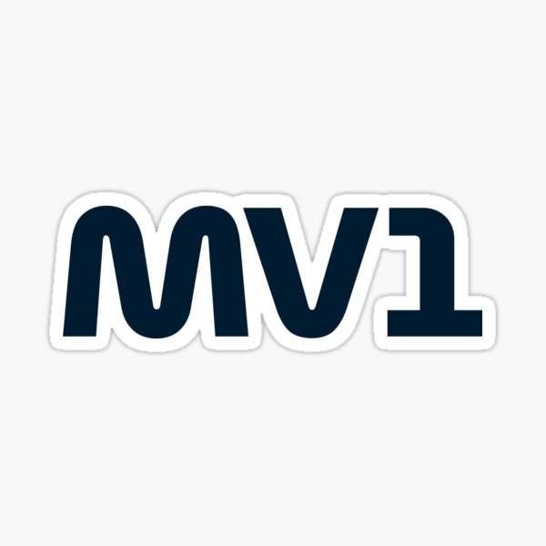 "MV1 Max Verstappen" Sticker for Sale by Dm-0401 | Redbubble