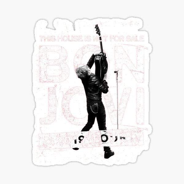 "Bon Jovi Tour" Sticker for Sale by WilliamLabrecq4 | Redbubble