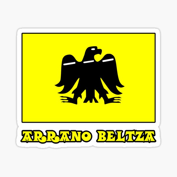 "Arrano Beltza Euskal Herria" Sticker for Sale by ViaForaSometent ...