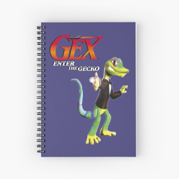 "Gex: Enter The Gecko" Spiral Notebook for Sale by IckObliKrum92 ...