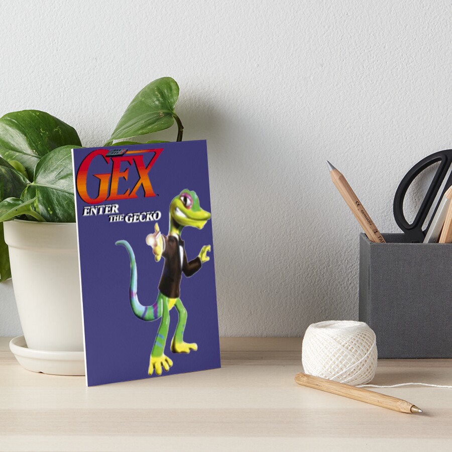 "Gex: Enter The Gecko" Art Board Print by IckObliKrum92 | Redbubble
