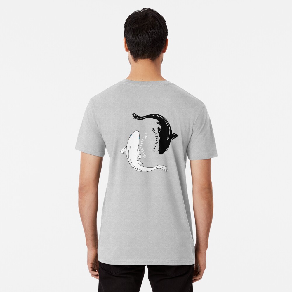 "Gojou Satoru and Getou Suguru Koi Fishes" Sticker for Sale by ...