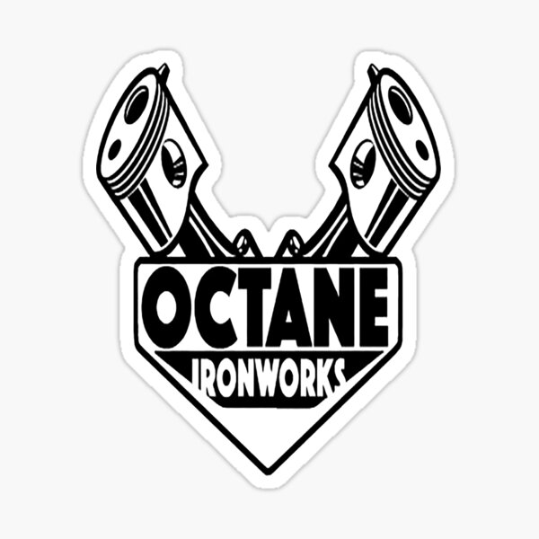"OCTANE " Sticker for Sale by cordmarcos | Redbubble