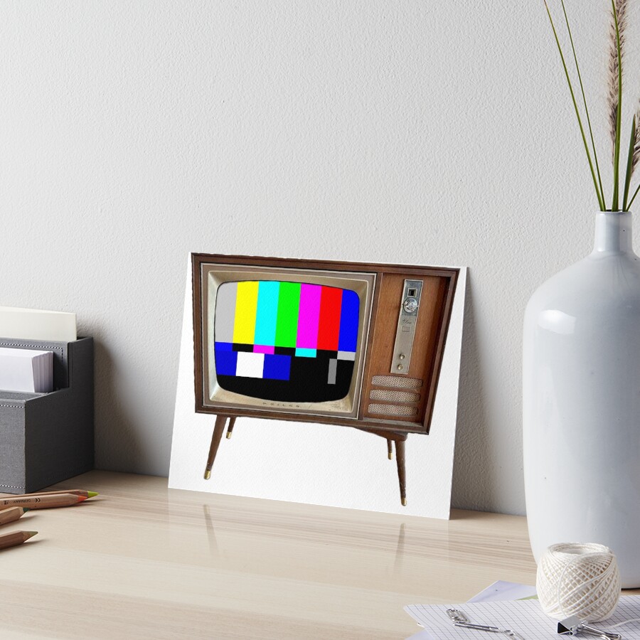 "Vintage Television, Tube TV, Sign Off Screen, Old School, Vintage ...