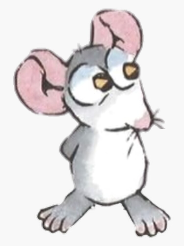 "mouse - little critter" Sticker for Sale by Speakeasy-Cafe | Redbubble