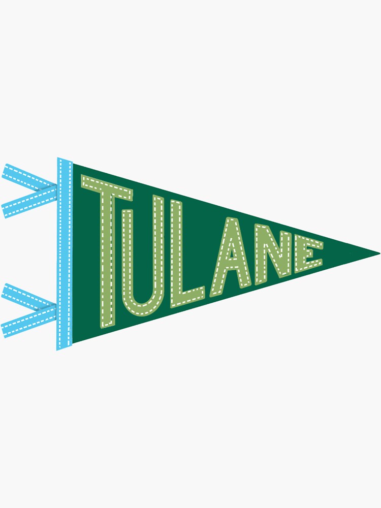"green wave pennant" Sticker for Sale by Evelyn Roth | Redbubble