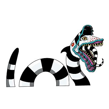 "Beetlejuice Sandworm" Greeting Card for Sale by Jill R | Redbubble