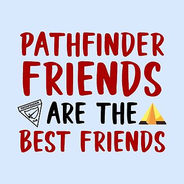 "Pathfinder friends are the best friends" Sticker for Sale by ...