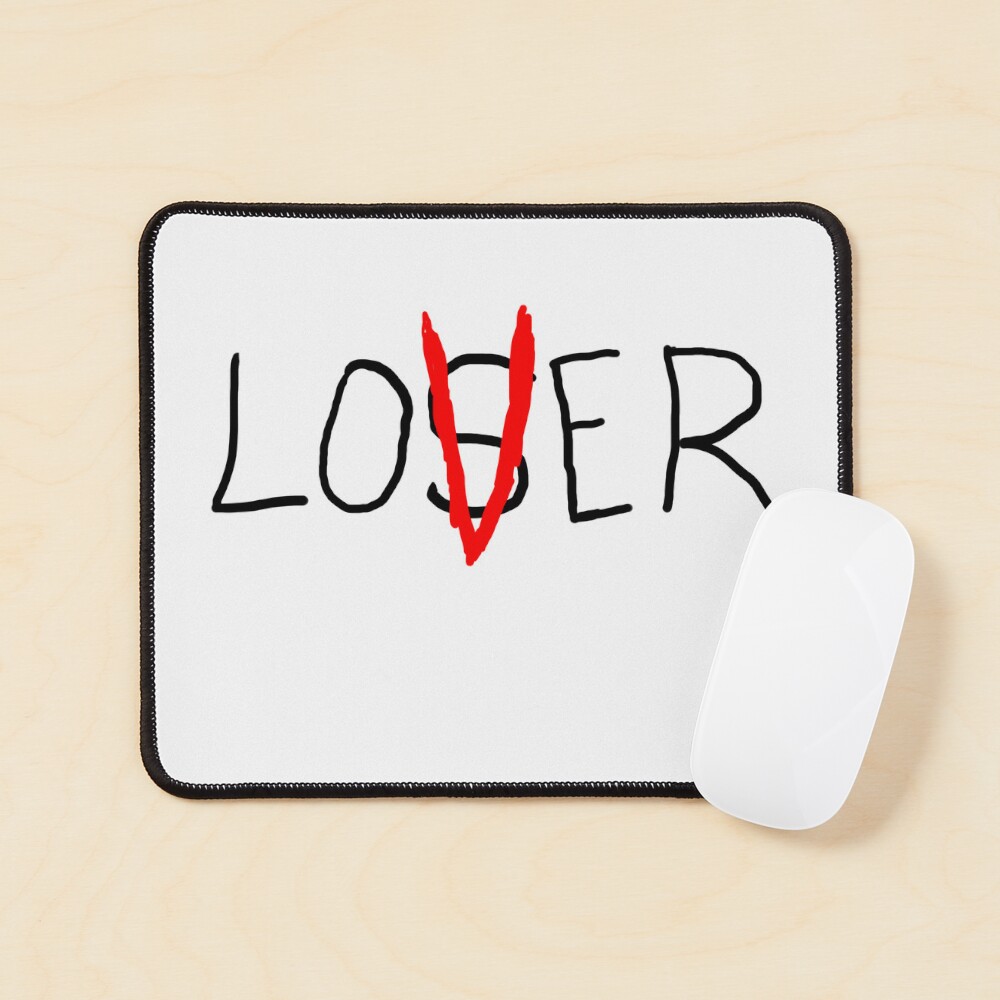 "Lover/Loser" Sticker for Sale by Fredrick Martin | Redbubble