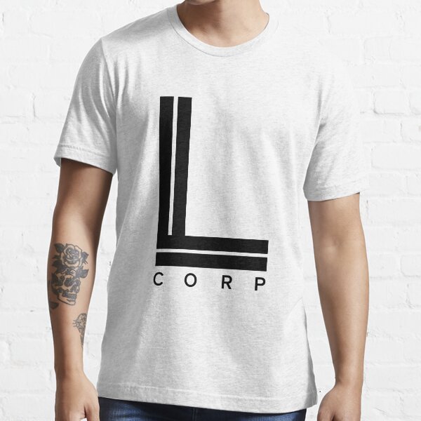"L Corp (Black)" T-shirt by laize | Redbubble | l corp t-shirts - lcorp ...