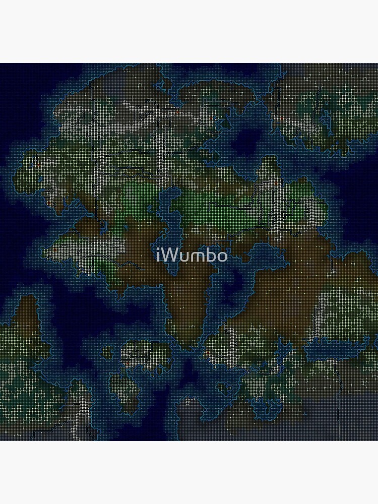 "Dwarf Fortress World in Super Ultra 4K HD ASCII" Art Board Print for ...