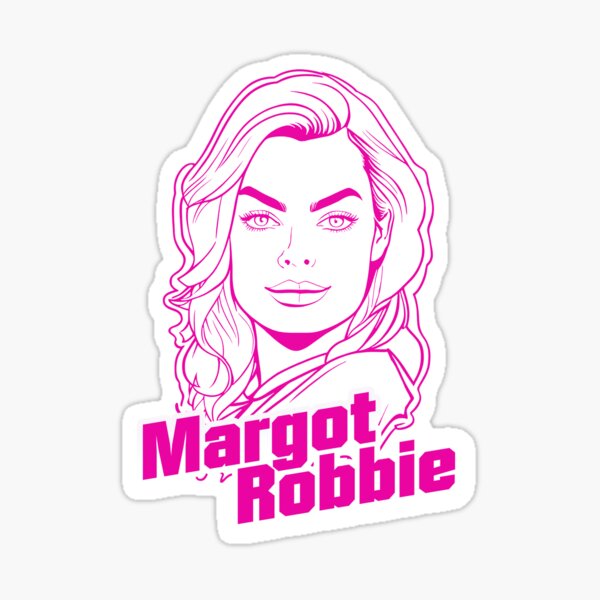 "Barbie movie 2023 Margot Robbie" Sticker for Sale by ironpalette ...