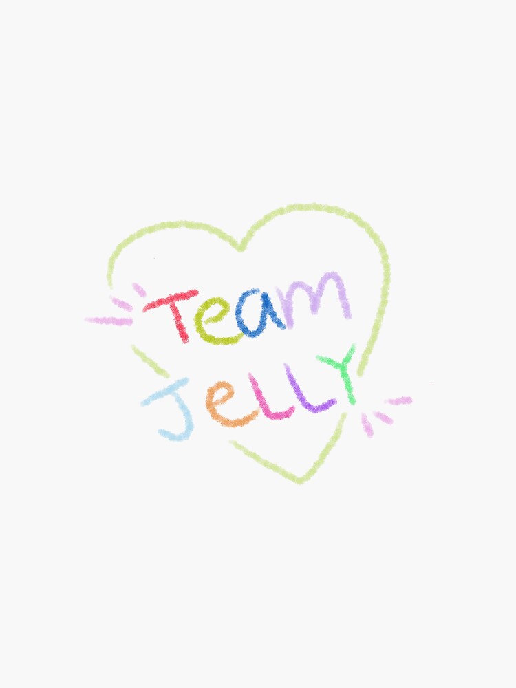 "Team Jelly-The summer I turned Pretty" Sticker for Sale by Claireychen ...