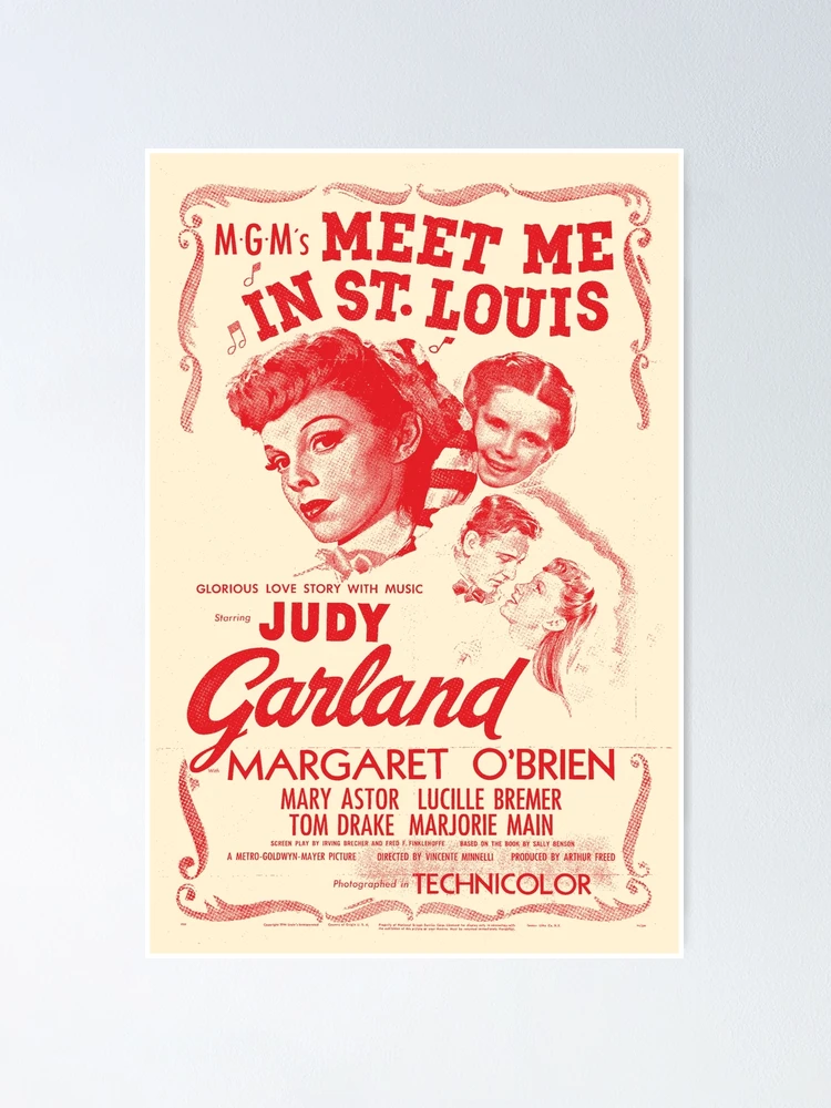 Meet Me In St Louis Movie Poster