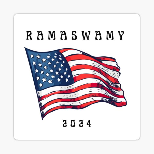 "Vivek Ramaswamy For President Election 2024" Sticker for Sale by ...