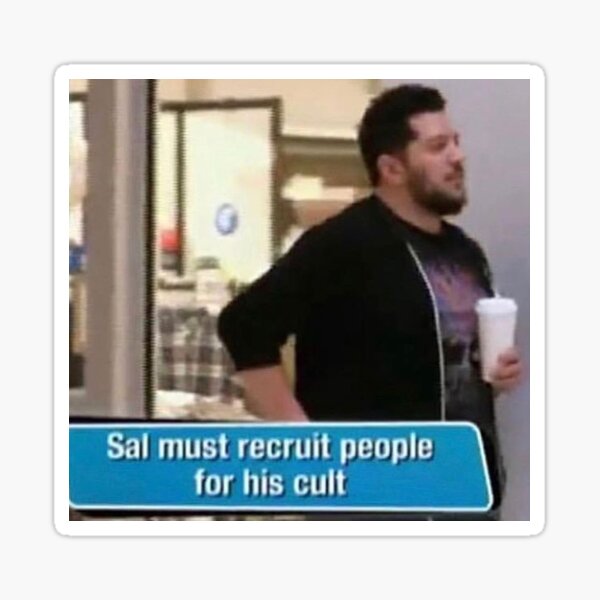 "sal" Sticker for Sale by StylerIron | Redbubble